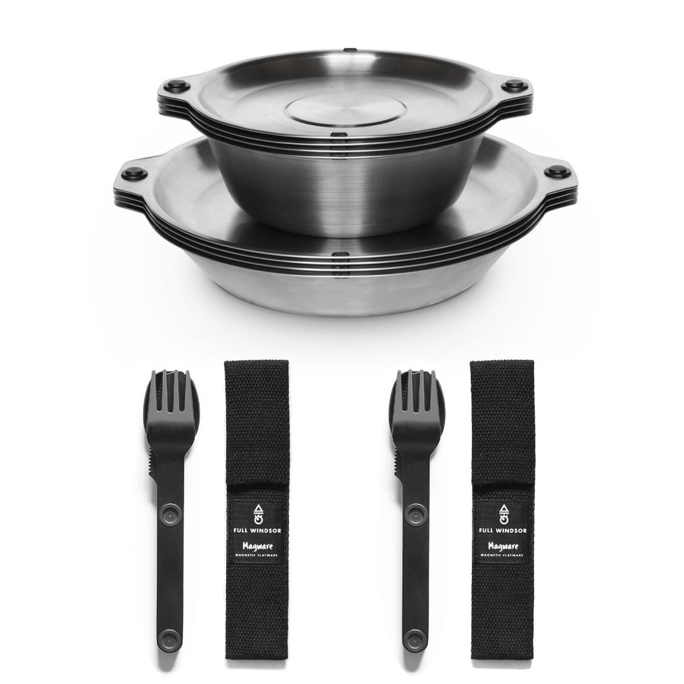 Magware - Magnetic Bowls, Plates, & Cutlery Sets – FULL WiNDSOR