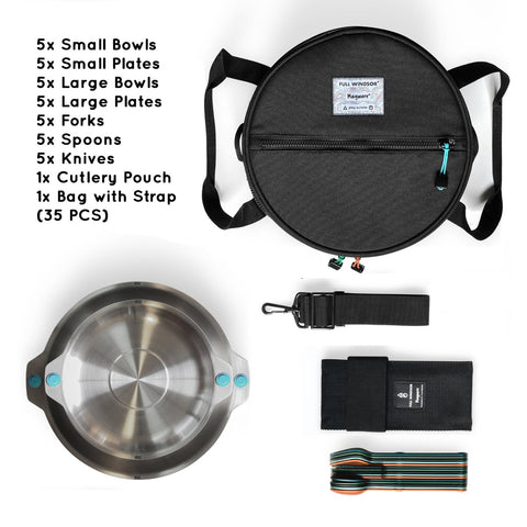 Magware - Magnetic Bowls, Plates, & Cutlery Sets – FULL WiNDSOR