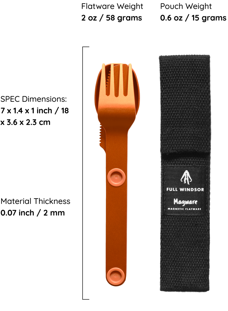 Magware - Magnetic Flatware Single Set – full-windsor-us